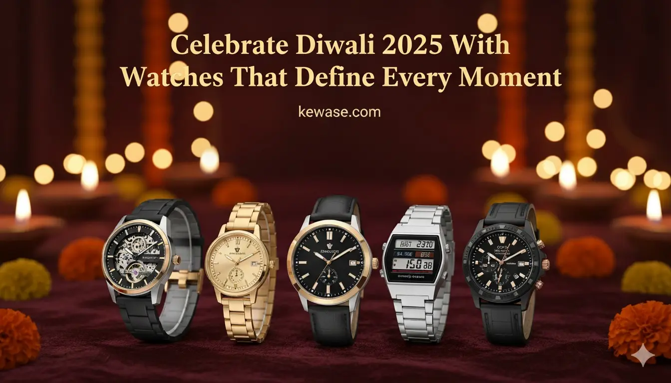 Diwali 2025 Watch Gifts | Titan, Casio & Timex | Kewase